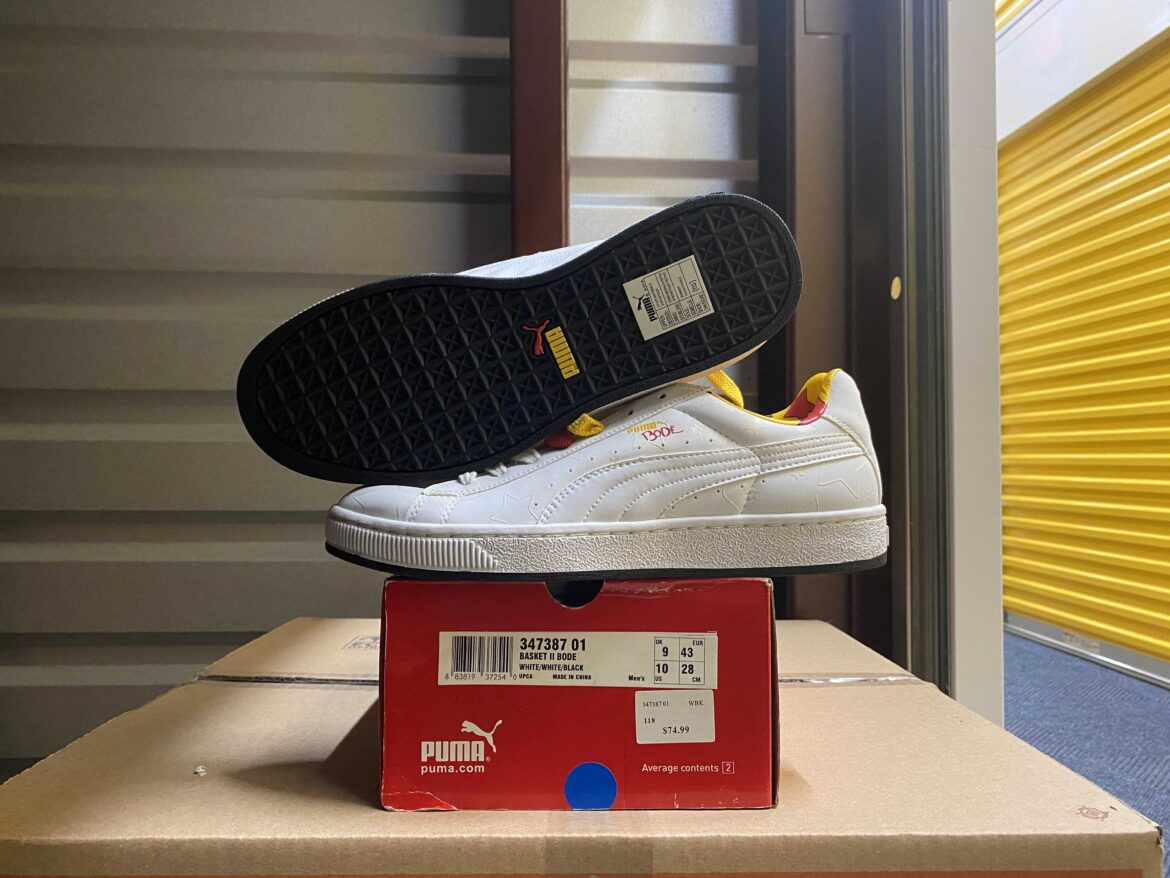 Puma Basket II - Bode White - Permanent Fade